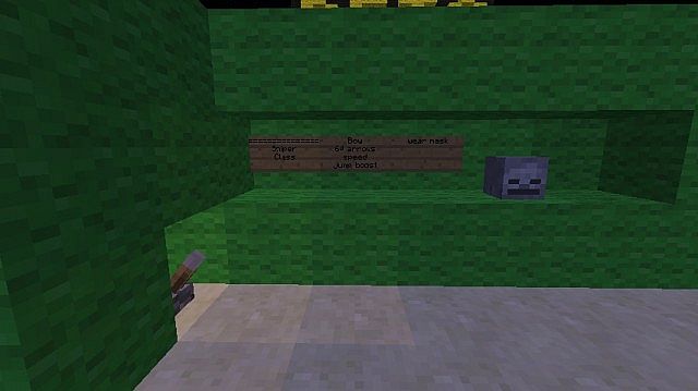 Minecraft Redstone Test's Map (Includes Fully Working Choose-A-Class ...