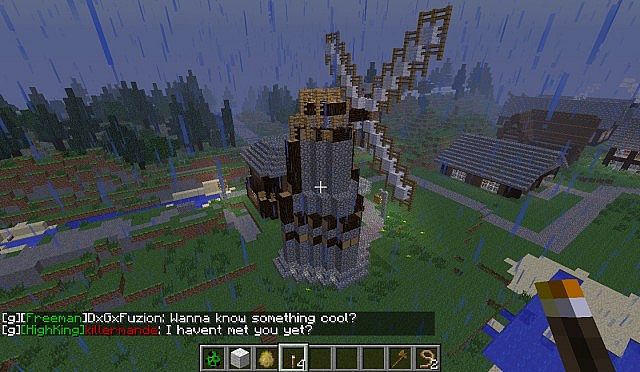 My Farm house and windmill Minecraft Map