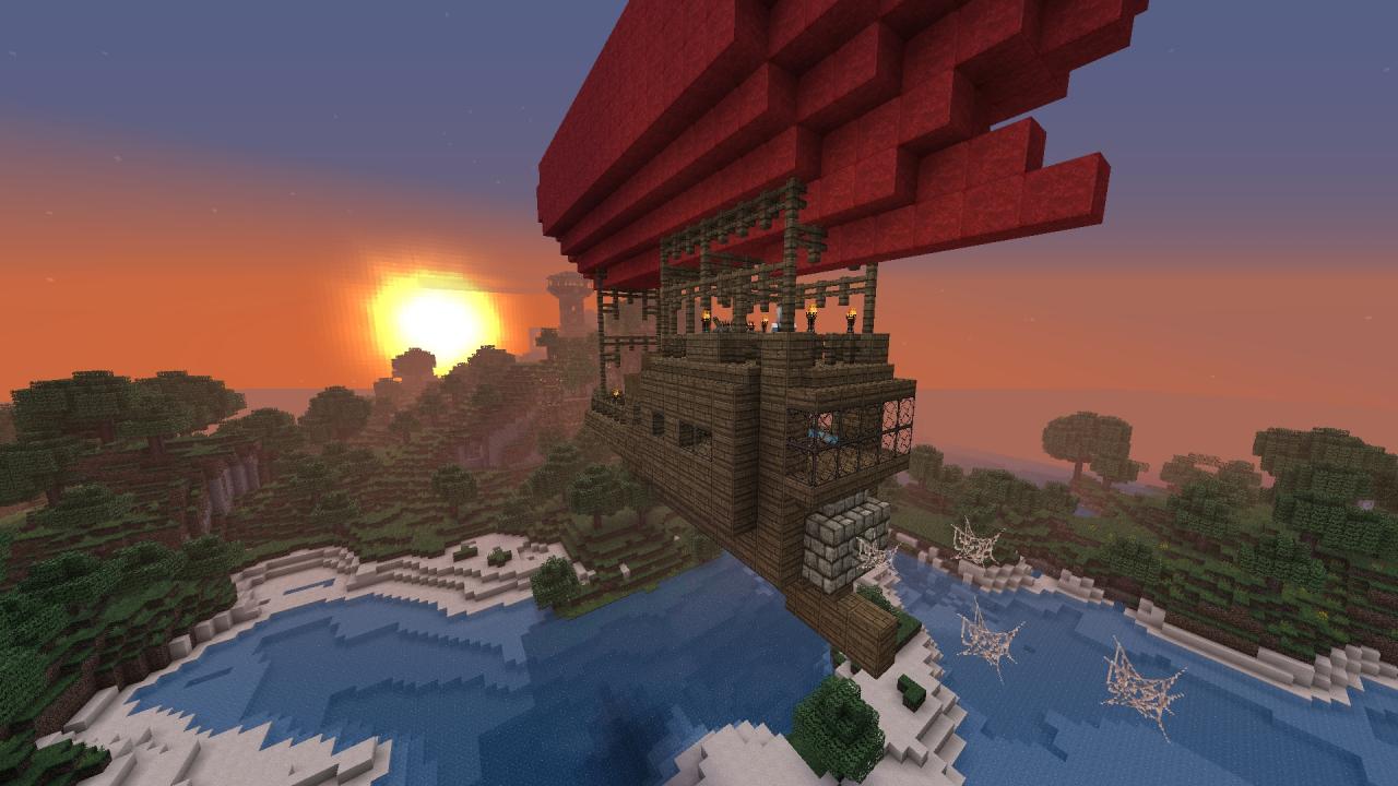 Floating Boat Minecraft Map