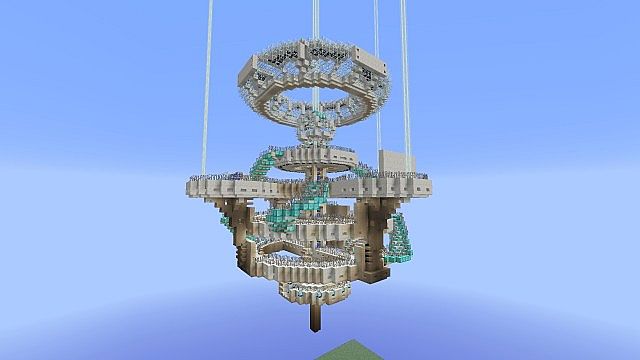 biocraft SkyBlock Spawn Minecraft Map