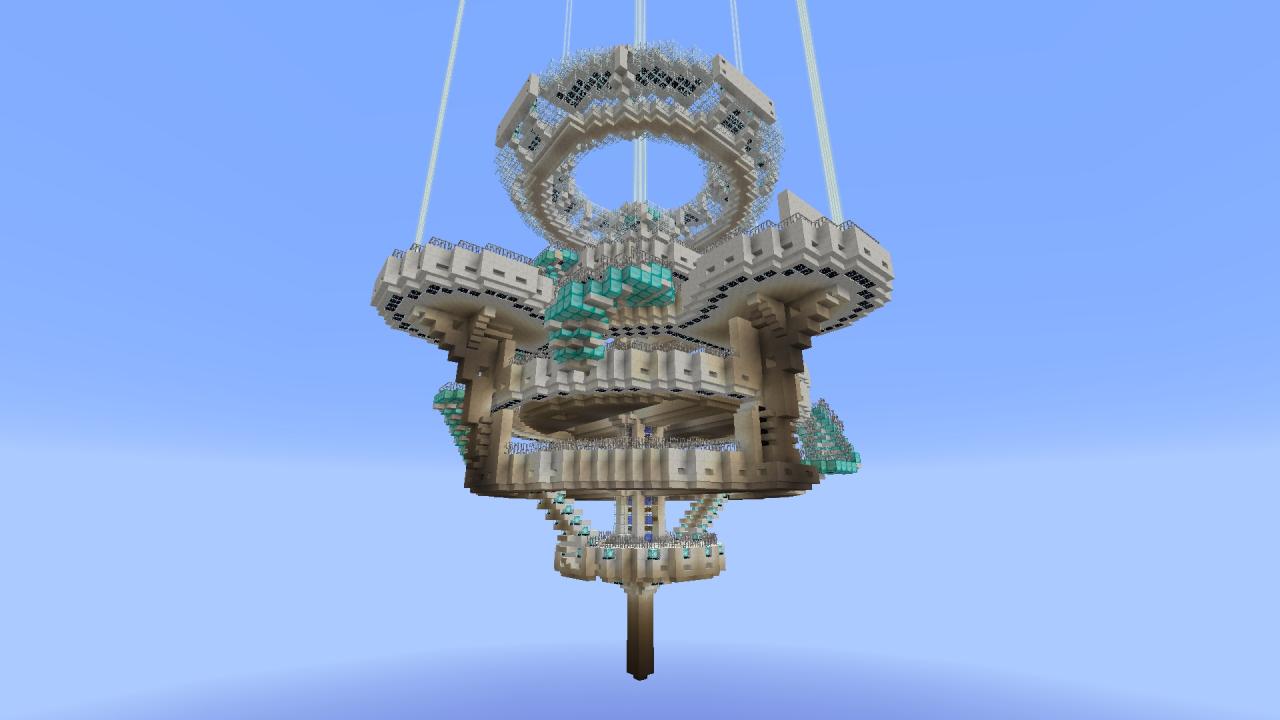 biocraft SkyBlock Spawn Minecraft Map