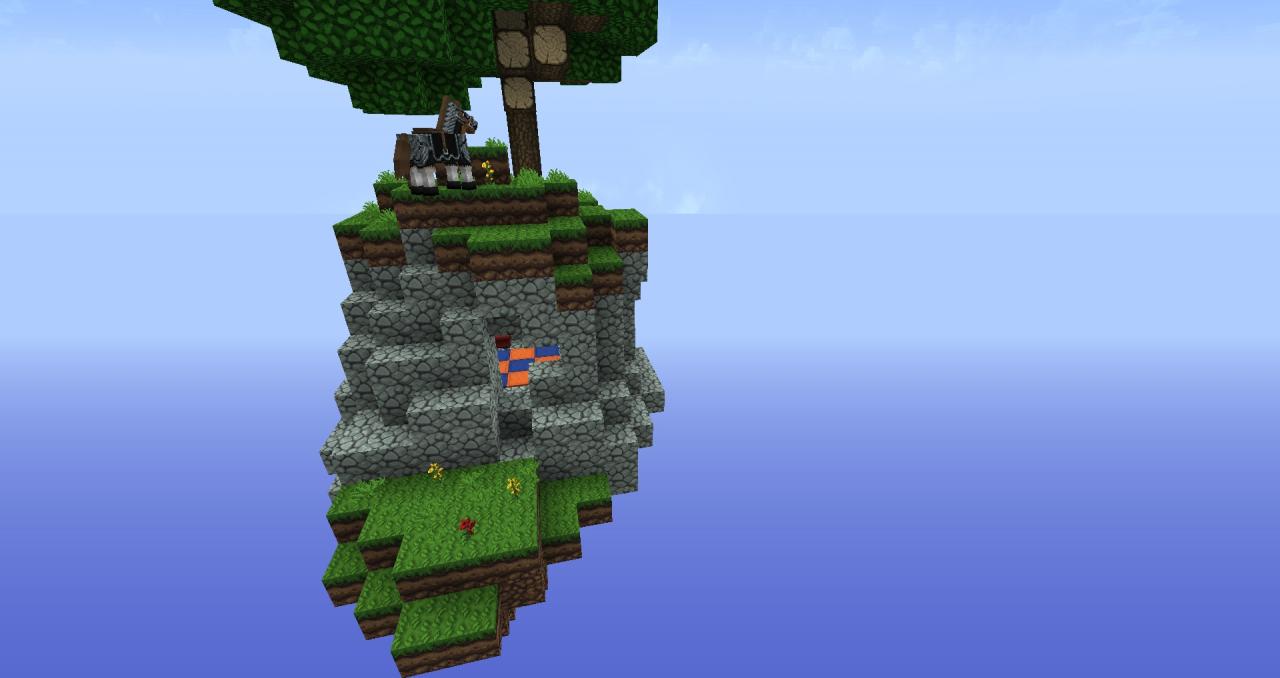 sky planet Minecraft Map