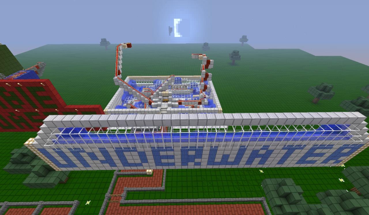 RidesPark -version1.0- [Rollercoasters,funpark,attractions] Minecraft Map