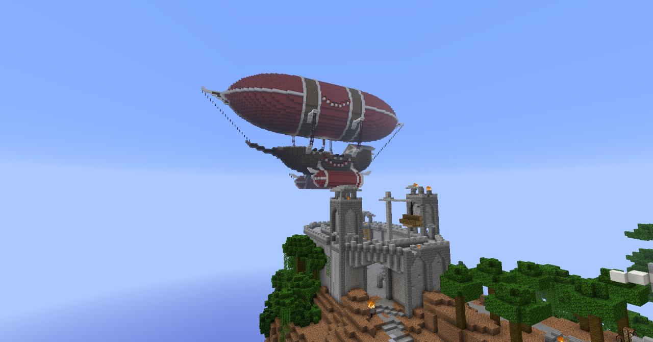 Red battalion cruiser Minecraft Map