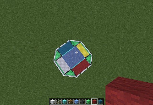 8 star octagonal stadium Minecraft Map