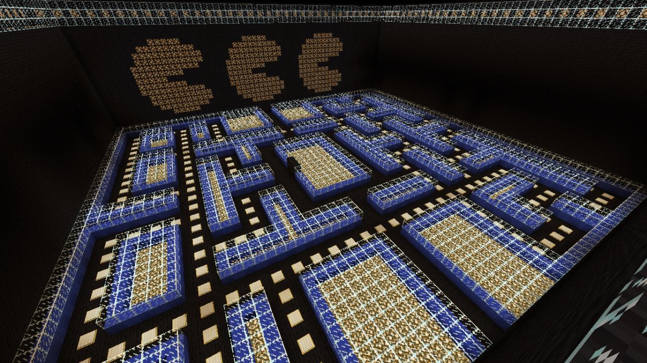 Minigame pacman [first person] Minecraft Map