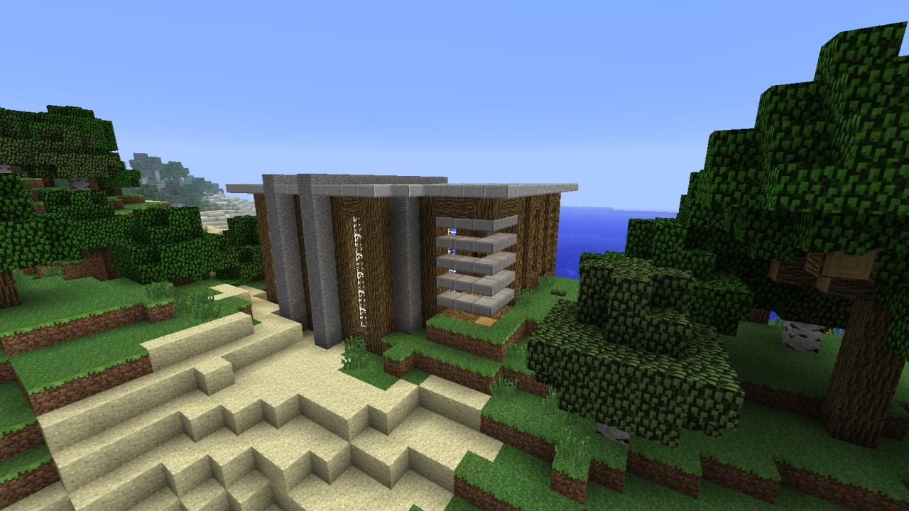 Modern / Rustic Hybrid Minecraft Map