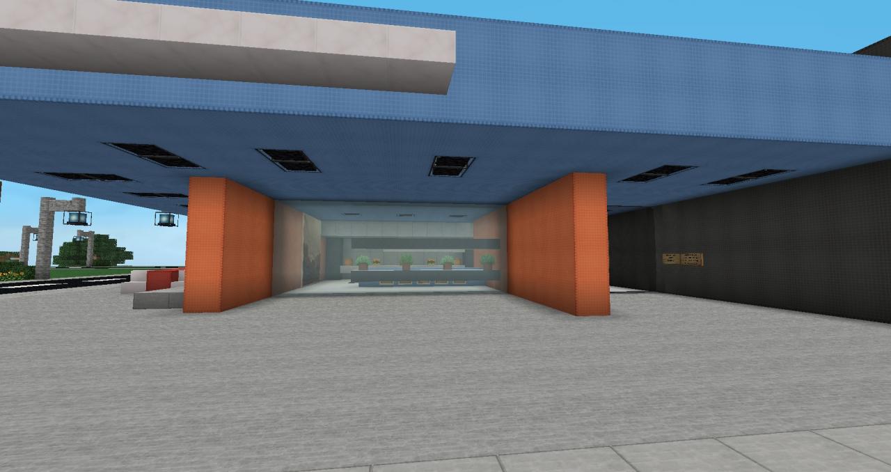 Gas Station | Modern Build Minecraft Map