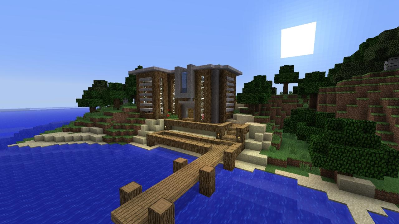 Modern / Rustic Hybrid Minecraft Map