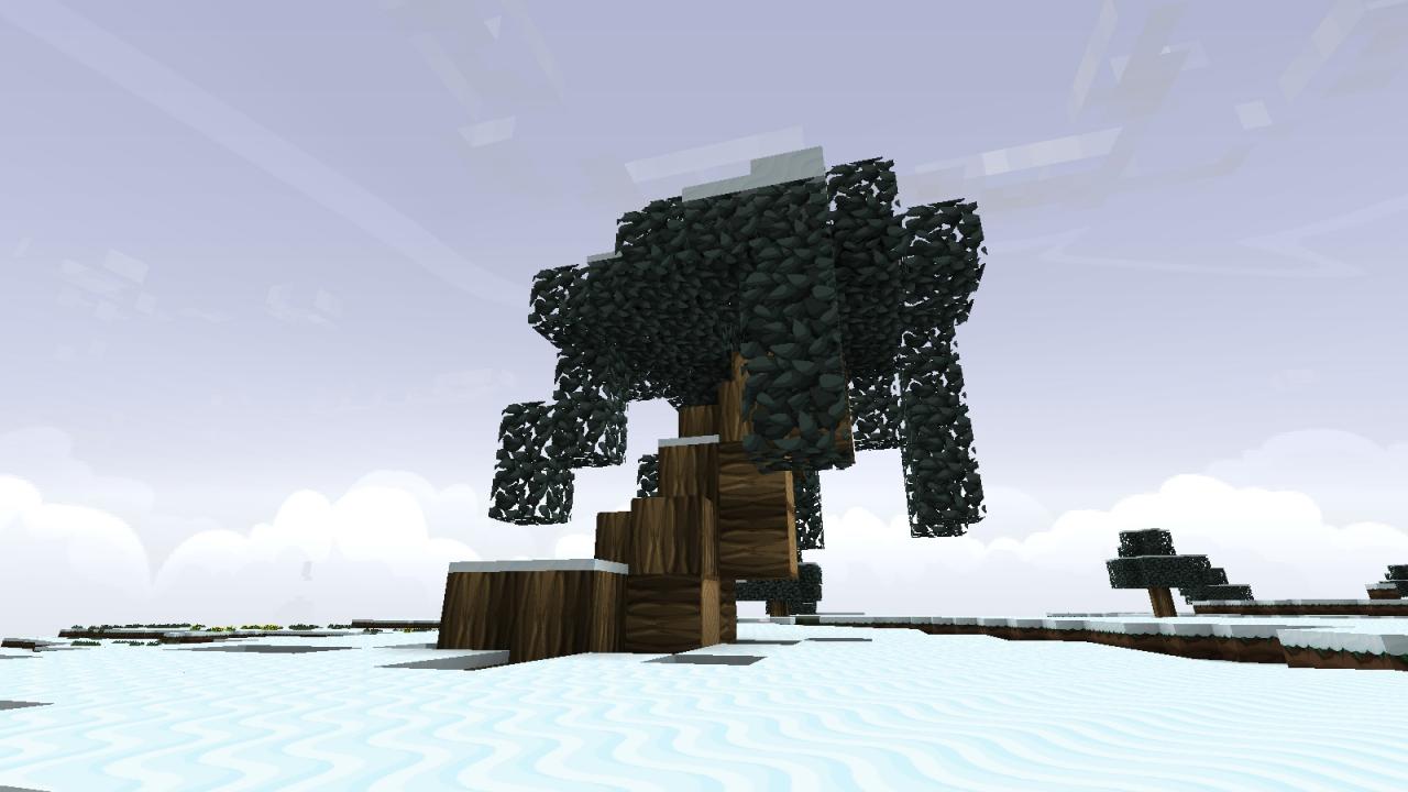 The Snow Tree Minecraft Map