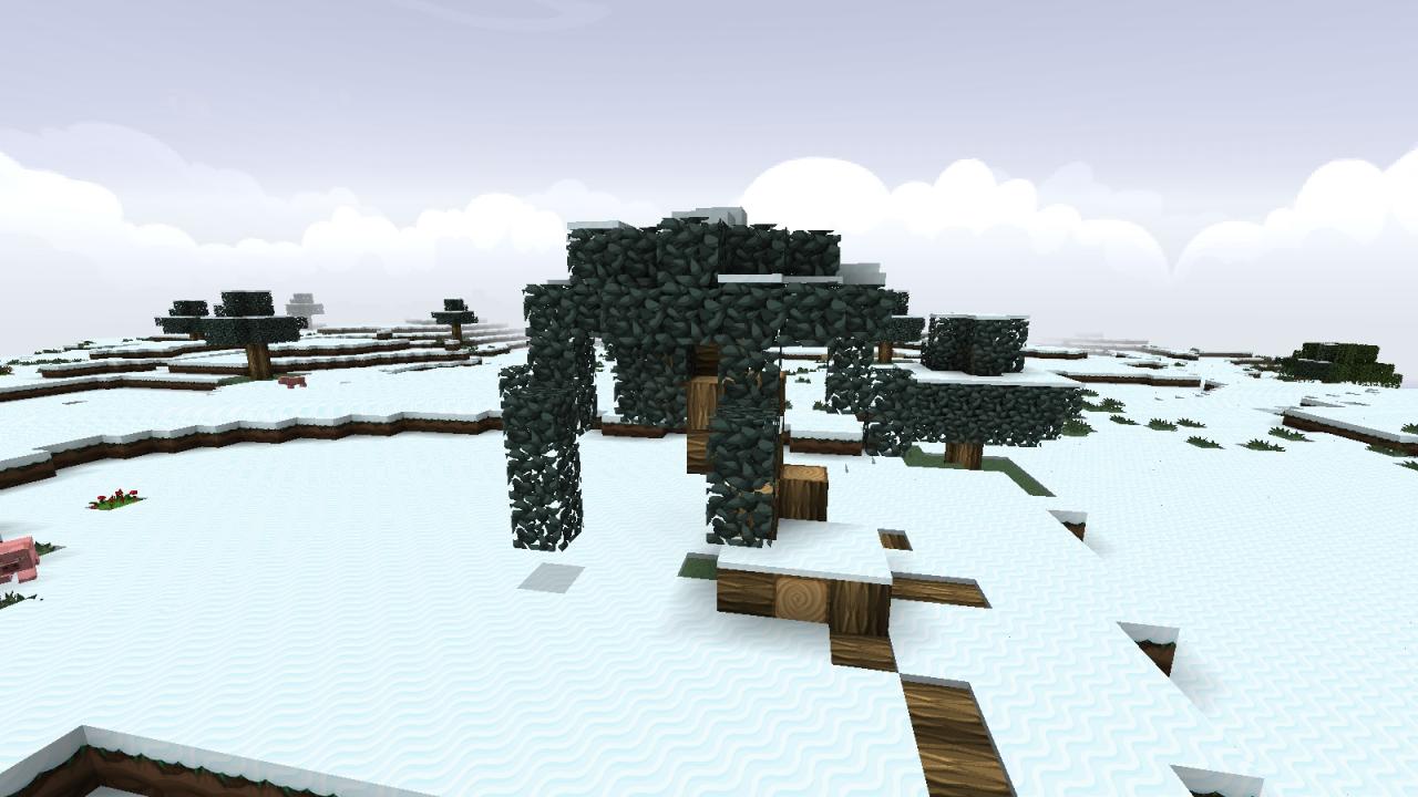 The Snow Tree Minecraft Map