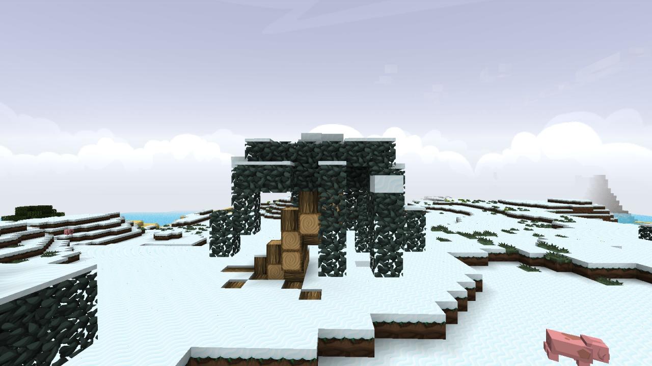 The Snow Tree Minecraft Map