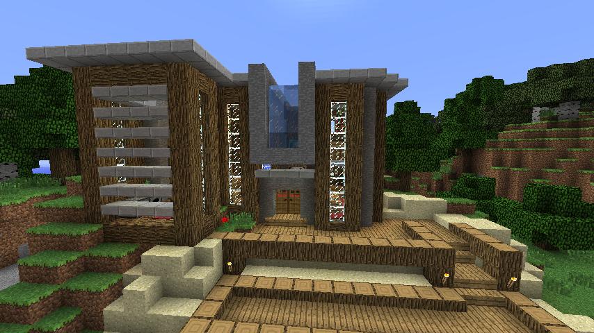 Modern / Rustic Hybrid Minecraft Map