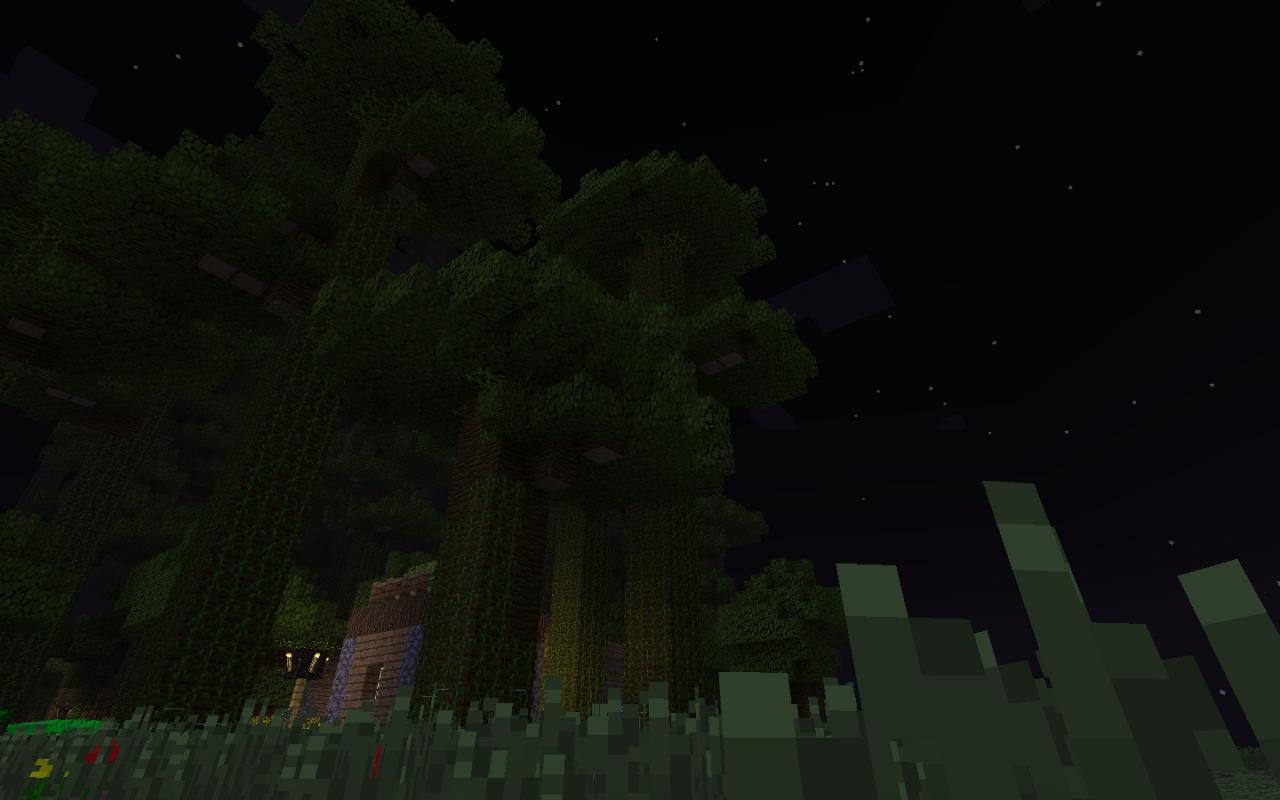 Tree Village Minecraft Map