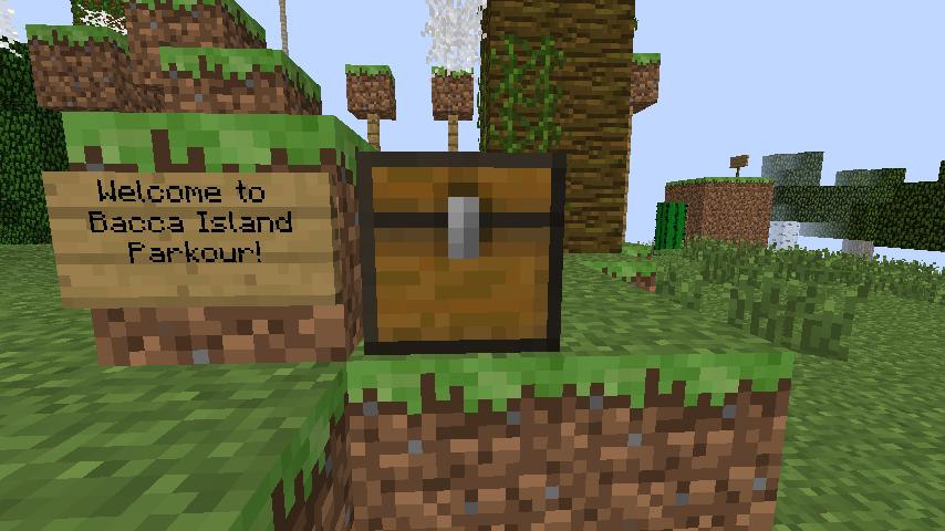Bacca island parkour Minecraft Map