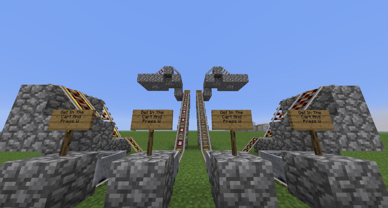 Carts That Move Minecraft Map