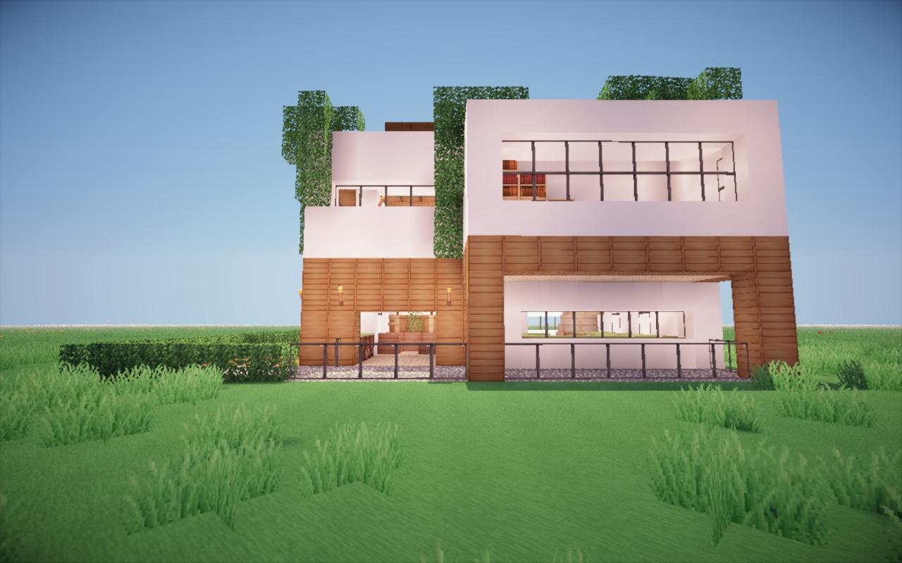 Modern House #6 20x20 Minecraft Map