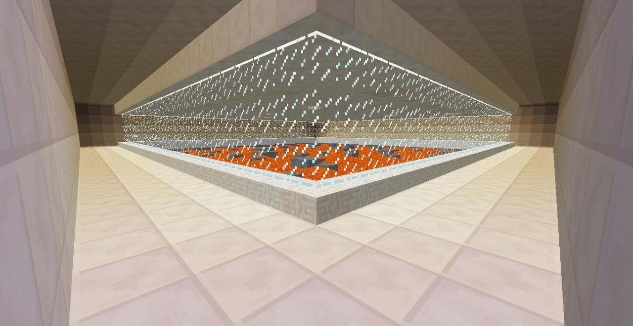 The Floor is Lava PVP map Minecraft Map