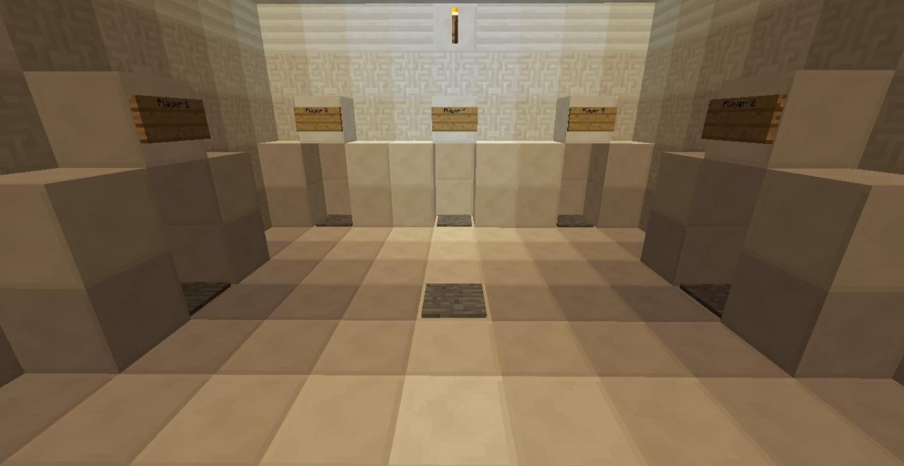 The Floor is Lava PVP map Minecraft Map