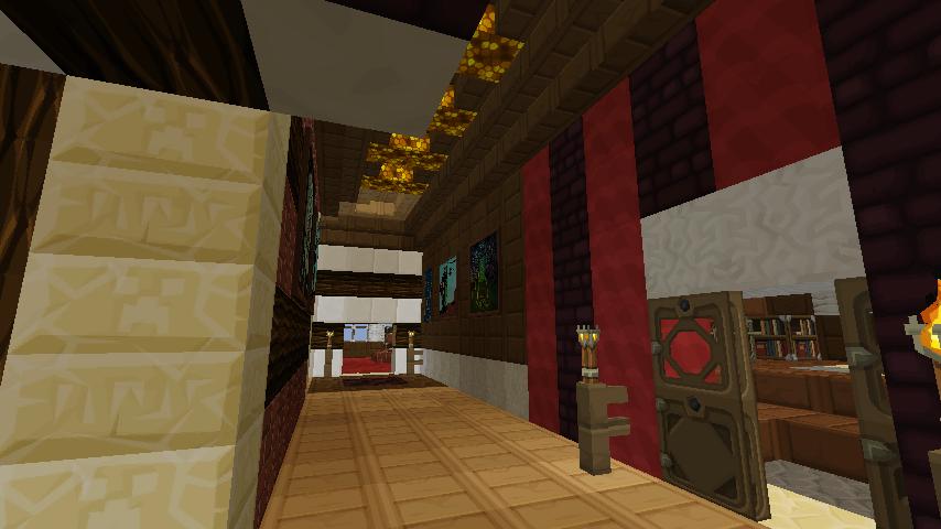 Modern Log Cabin Minecraft Map