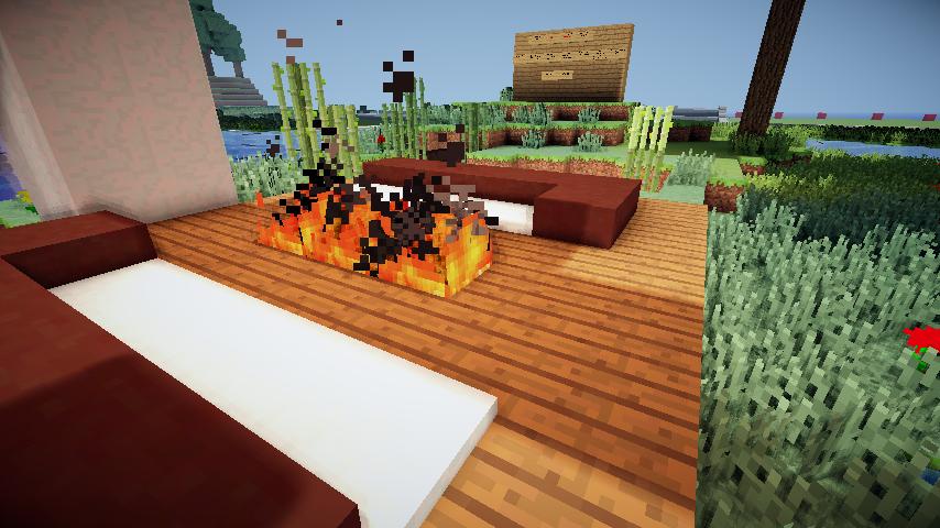 Marina |Wok| a modern town spawn Minecraft Map