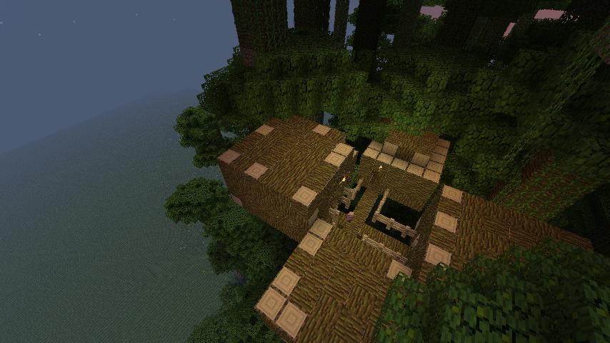 Tree Village Minecraft Map