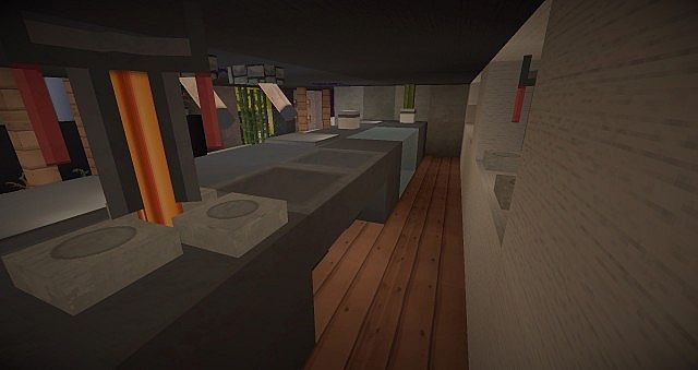 Evz's sushi | Modern sushi bar Minecraft Map