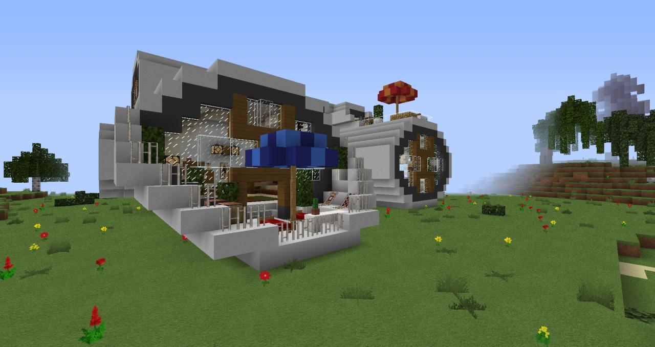 [Concept House] Tube House by J_H_ Minecraft Map