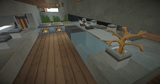 Evz's sushi | Modern sushi bar Minecraft Map