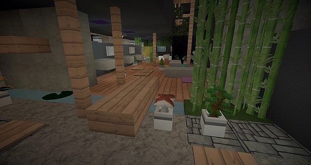 Evz's sushi | Modern sushi bar Minecraft Map