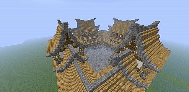 Medieval RPG/Server Big Build Structure Pack Minecraft Map