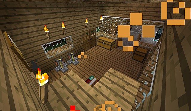 Rectangular House Minecraft Map