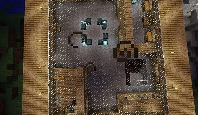 Rectangular House Minecraft Map