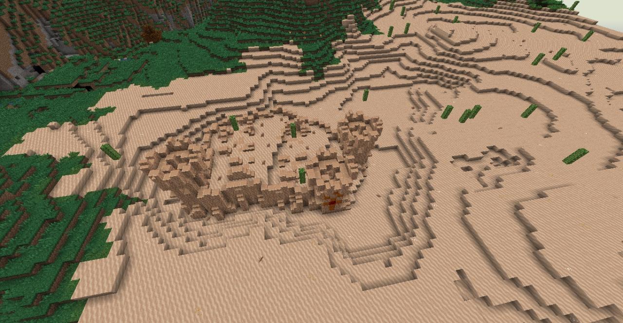 Terrain conclusion sample Minecraft Map