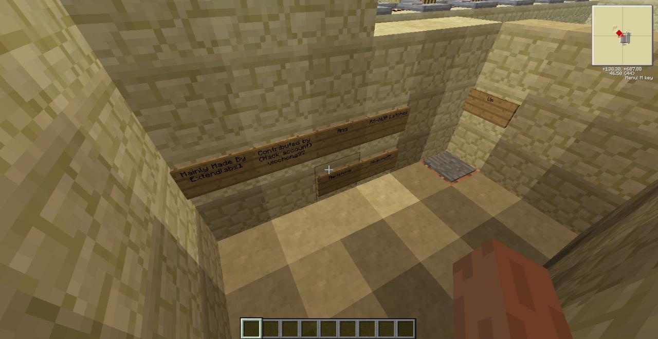 8bit(1byte) Memorizer Minecraft Map