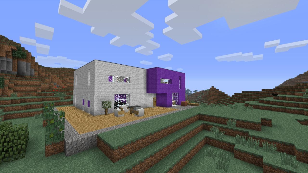 Modern House---Cubecraft 1 Minecraft Map
