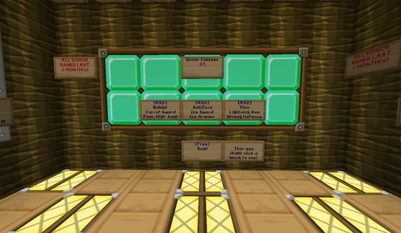 PvP Custom Kits Killstreaks Donator Perks Cheap Donate Plots Multi ...