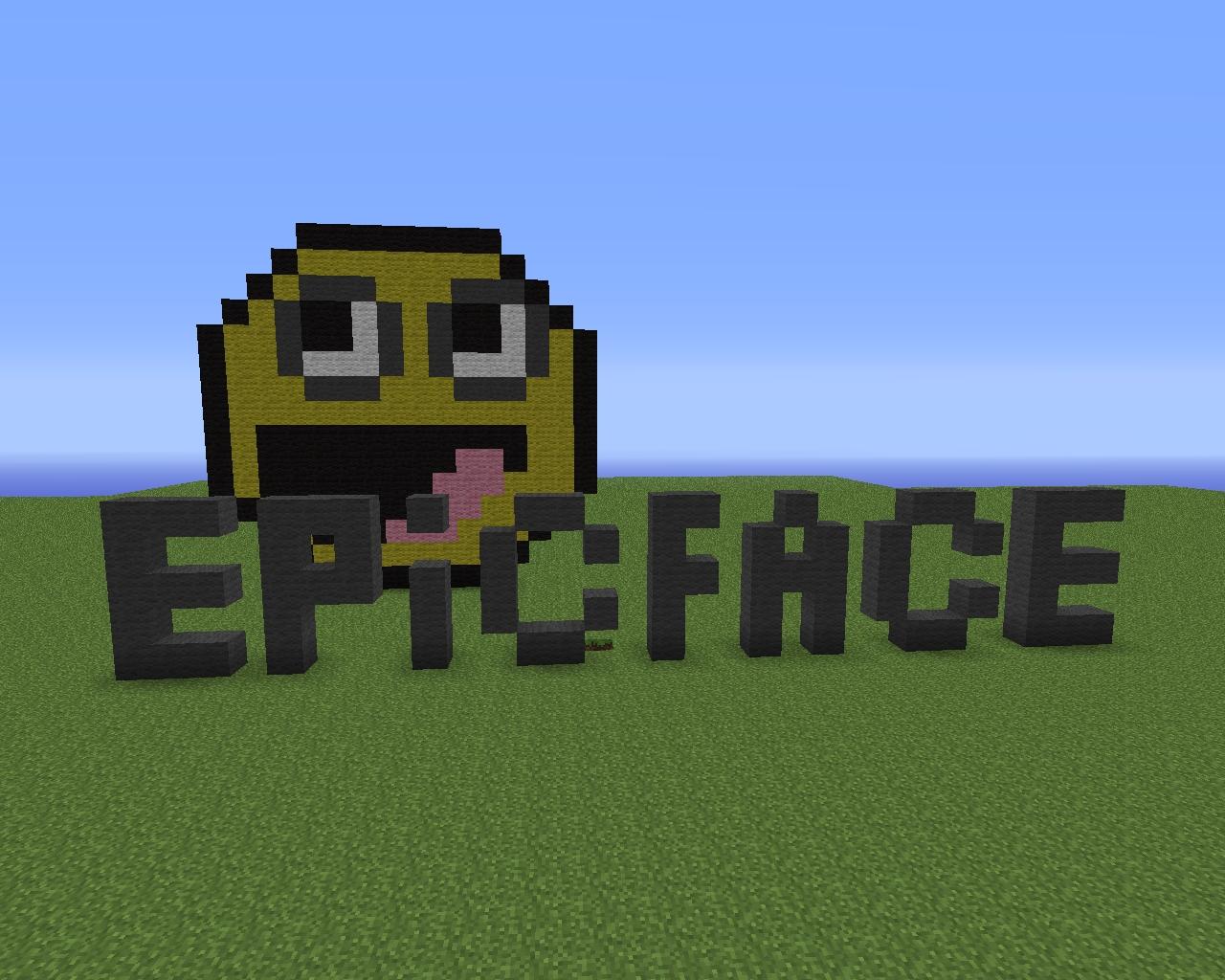 epic face Minecraft Map