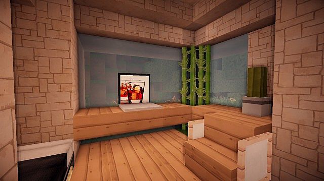 Modern House 9x9 Minecraft Map