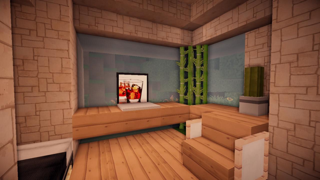 Modern House 9x9 Minecraft Map