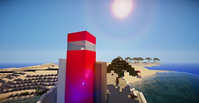 Modern LightHouse Minecraft Map