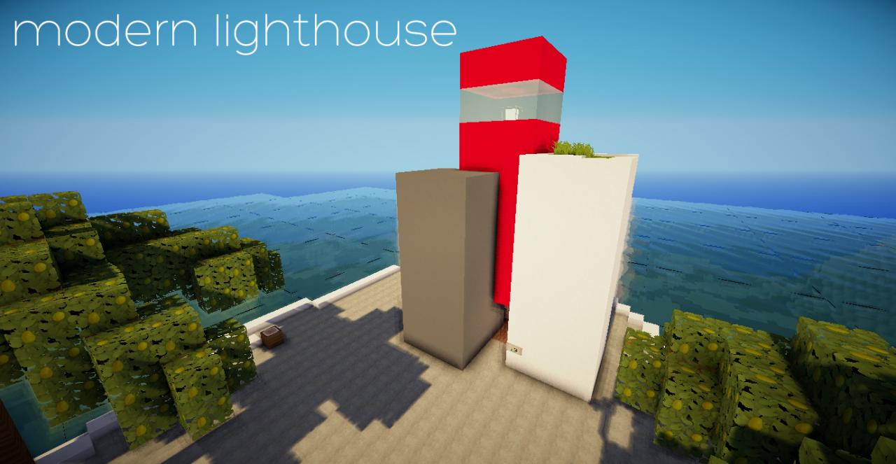 Modern LightHouse Minecraft Map