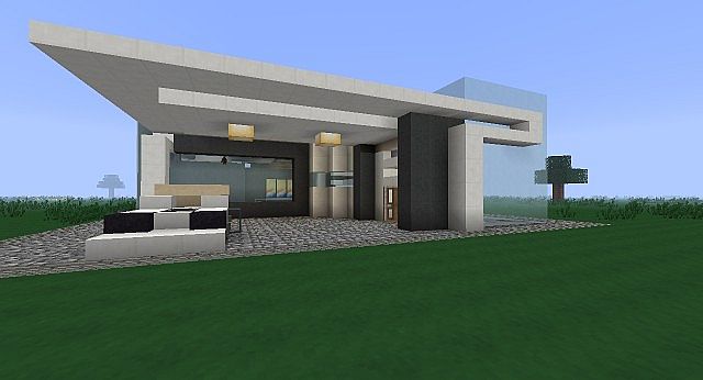 Shapes - Modern House Minecraft Map