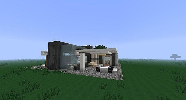 Shapes - Modern House Minecraft Map