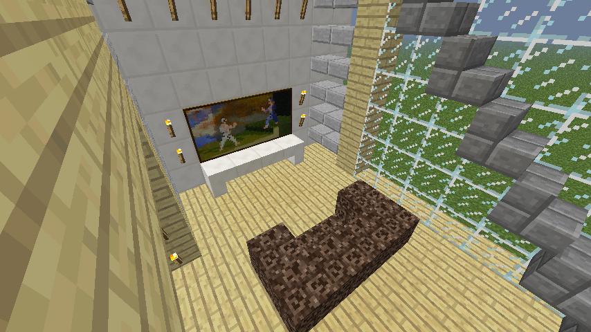 Modern Compact Minecraft Map