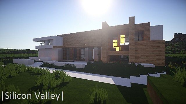 | Silicon Valley | - A minimalist piece of architecture Minecraft Map