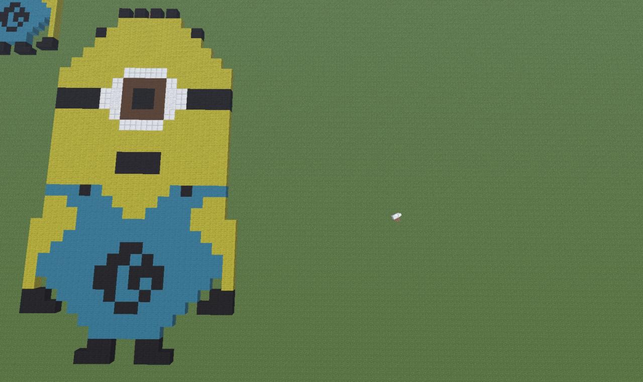 Despicable Me Minion (Short) Big Block Minecraft Map