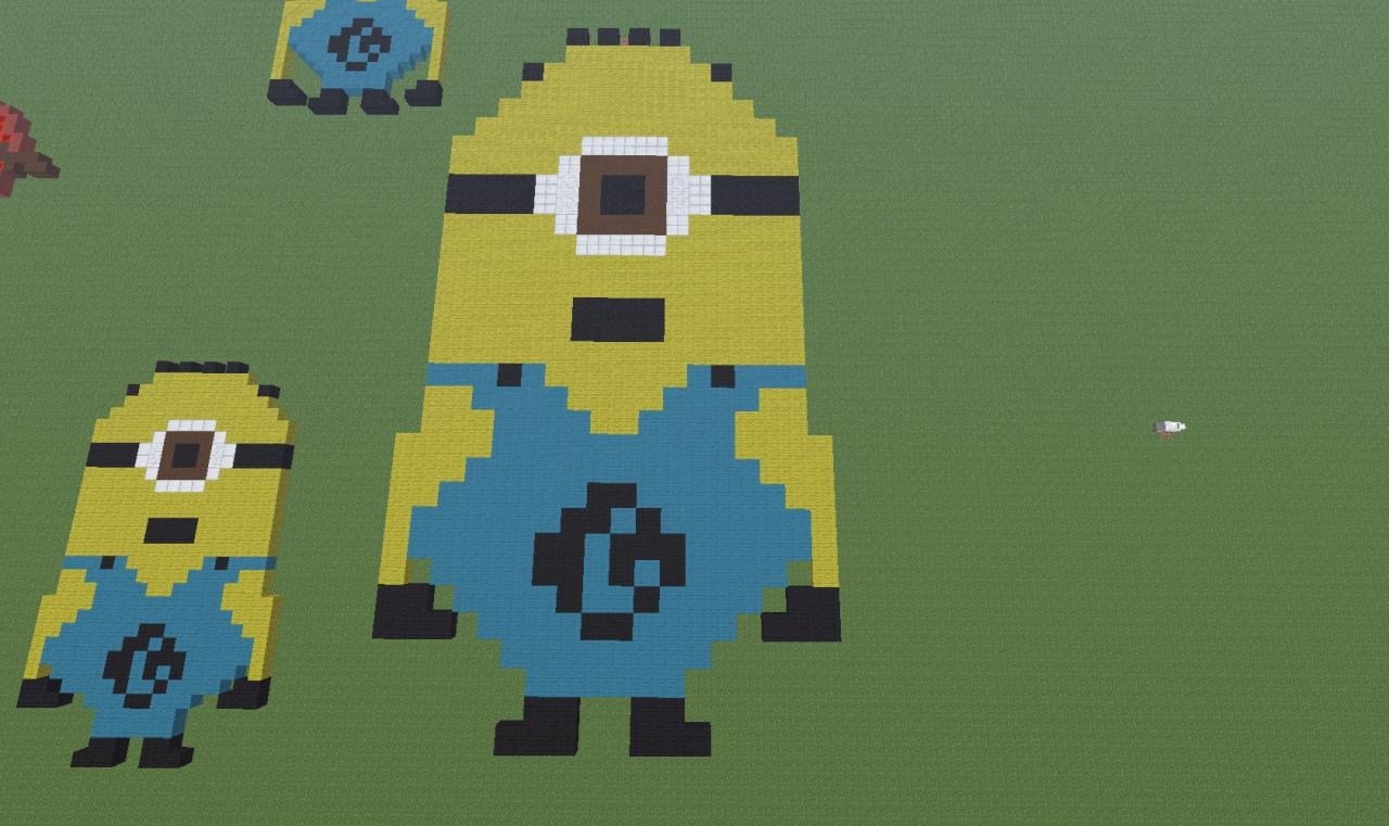 Despicable Me Minion (Short) Big Block Minecraft Map