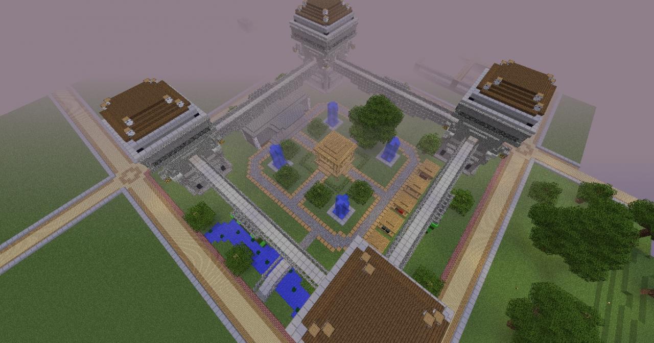 Creepers' Castle [Plotme build] Minecraft Map