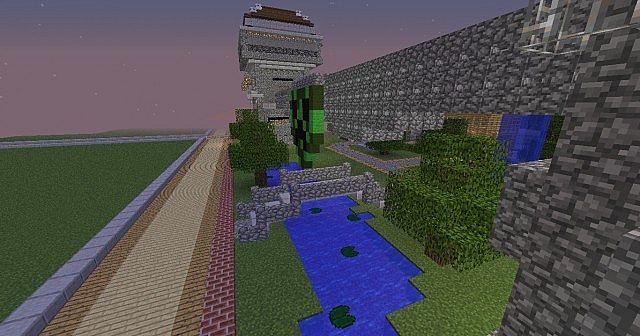 Creepers' Castle [Plotme build] Minecraft Map